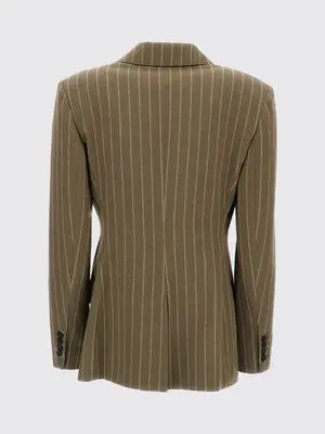 Max Mara Pinstripe Double-breasted Blazer - Cream