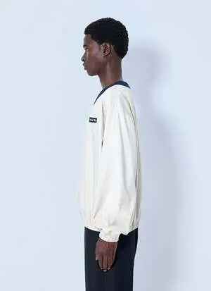 Miu Miu Technical Pongé Sweatshirt
