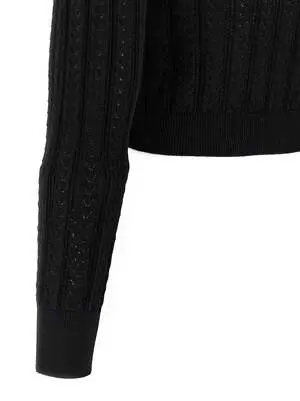 Alessandra Rich Cashmere Blend Knit Cardigan