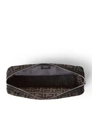 Fendi Beauty Case In Superlight Ff Zucca Fabric