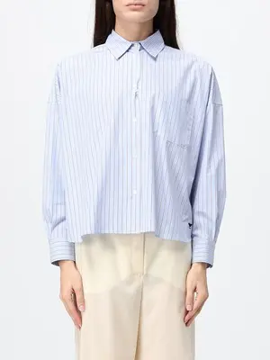 Max Mara Double-breasted Pure Wool Blazer - Blue