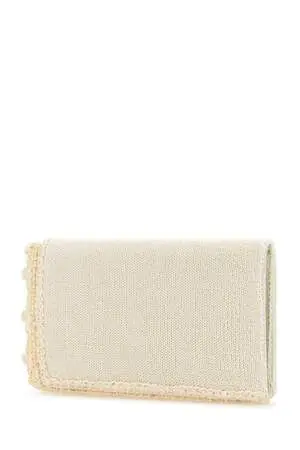 JW Anderson Ivory Crochet Clutch