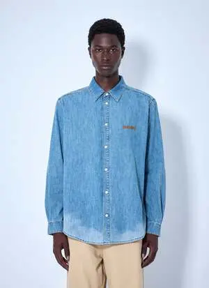 Miu Miu Chambray Shirt - Blue