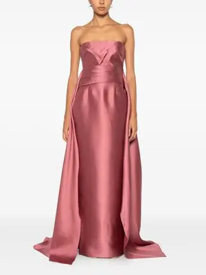 Solace London Elara Maxi Dress - Multicolor