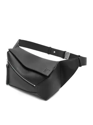 Loewe Small Puzzle Classic Calfskin Leather Bag - Black