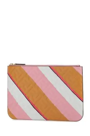 Fendi Nappa Leather Pouch