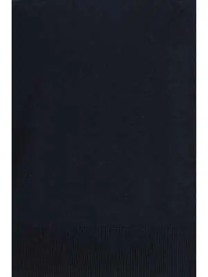 Max Mara Silk And Wool T-shirt - Blue