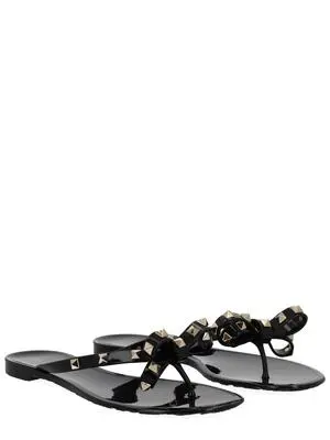 Valentino Garavani Rockstud Sandal - Black