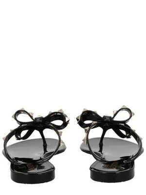 Valentino Garavani Rockstud Sandal - Black