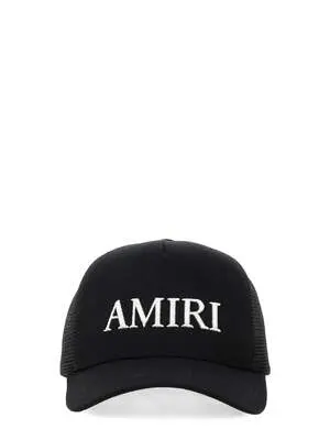 Amiri Cappello Da Baseball Con Logo - Black