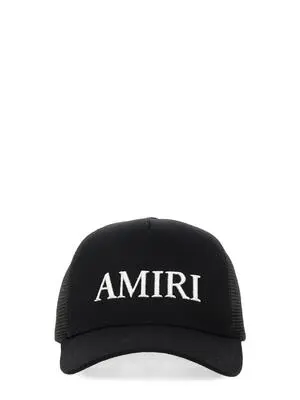 Amiri Logo Baseball Cap - Black