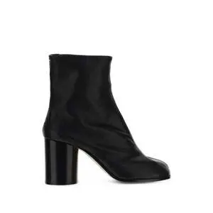 MAISON MARGIELA Leather Tabi Boots - Black