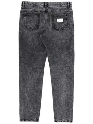 Dolce & Gabbana Acid Wash Denim Jeans