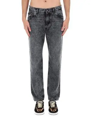 Dolce & Gabbana Acid Wash Denim Jeans
