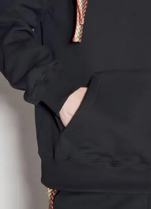 LANVIN Curblace Hooded Sweatshirt - Black