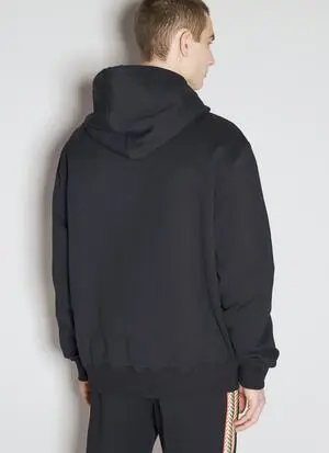 LANVIN Curblace Hooded Sweatshirt - Black
