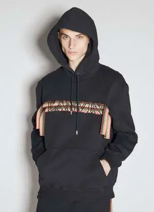 LANVIN Curblace Hooded Sweatshirt - Black
