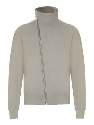 Rick Owens Bauhaus Zip-up Hoodie Jogger - Cream