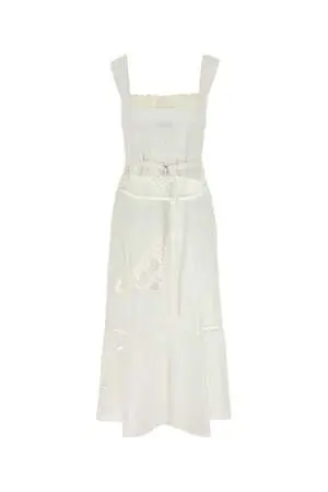 MARINE SERRE Cotton Dress