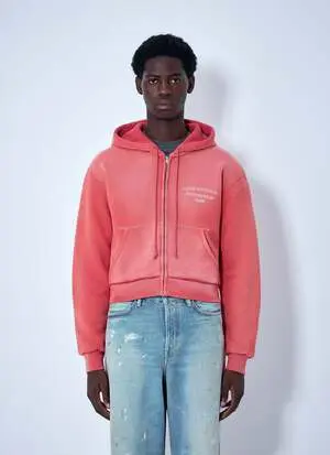 Acne Studios Zip-up Hoodie - Red
