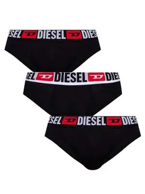 DIESEL® Pack Of Three Briefs - Black