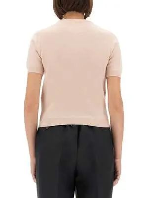 MAISON MARGIELA Wool T-shirt - Pink