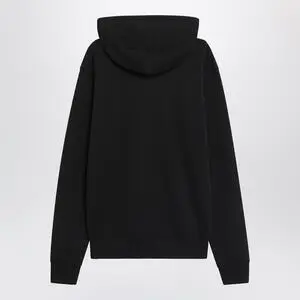 AMI Paris De Coeur Zip-up Sweatshirt - Black