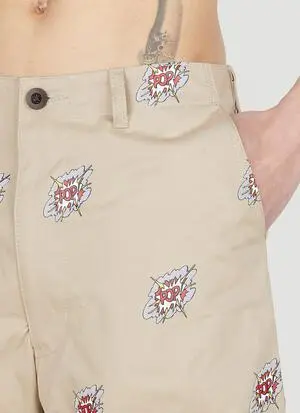 Junya Watanabe Roy Lichtenstein Shorts