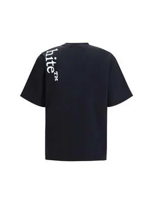 Off-White Vertical Bookish Skate T-shirt - Black