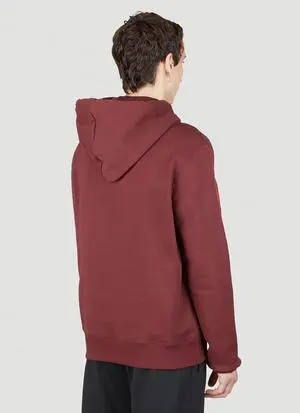 LANVIN Embroidered Logo Hooded Sweatshirt
