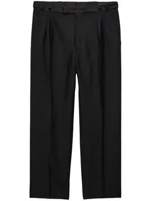 Prada Wool And Mohair Pants - Multicolor