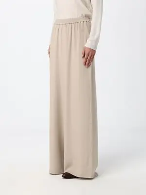 Max Mara Volonti High-waisted Silk Palazzo Trousers - Gray