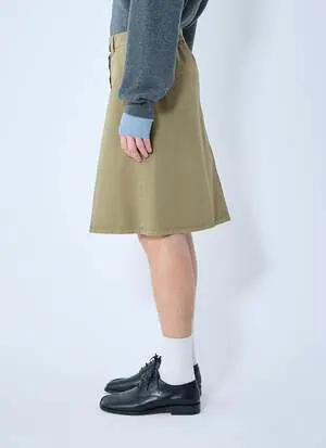 Miu Miu Garment-dyed Skirt