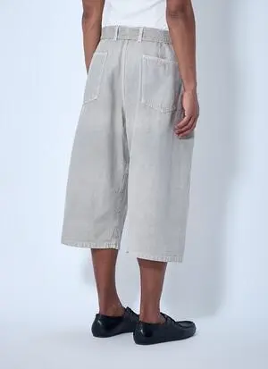 LEMAIRE Wide-leg Denim Culottes