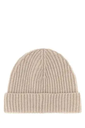 Loewe Sand Cashmere Beanie Hat