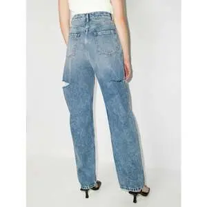 MAISON MARGIELA Denim Straight-leg Jeans - Blue