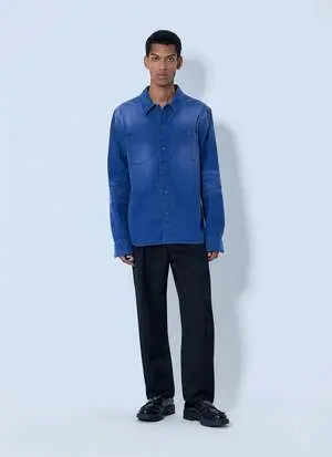 Prada Denim Button-down Shirt