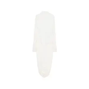 Stella McCartney Draped Pleated Dress - White
