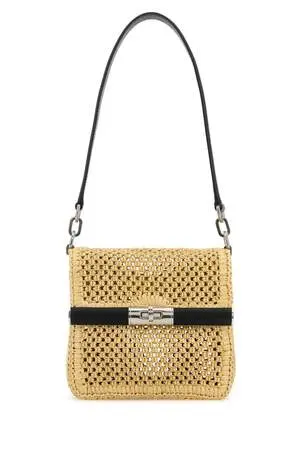 Dolce & Gabbana Raffia Shoulder Bag - Brown
