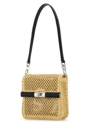 Dolce & Gabbana Raffia Shoulder Bag