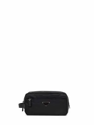 Prada Accessori Pelletteria Black Travel Pouch - Multicolor