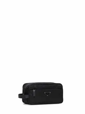 Prada Accessori Pelletteria Black Travel Pouch