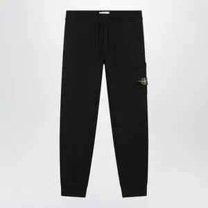 Stone Island Cotton Jogging Trousers - Black