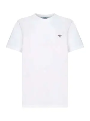 Prada Jersey Logo T-shirt - Multicolor