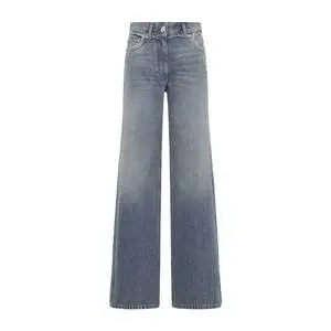 Versace Raw Edge Hem Jeans For Women