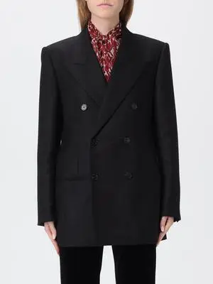 Saint Laurent Double-breasted Cashmere Blazer