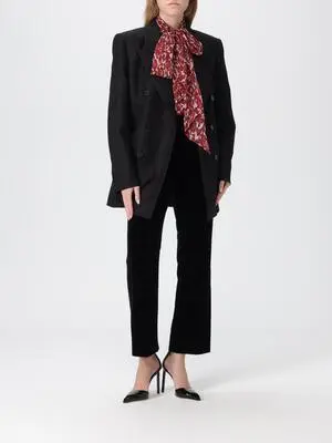 Saint Laurent Double-breasted Cashmere Blazer