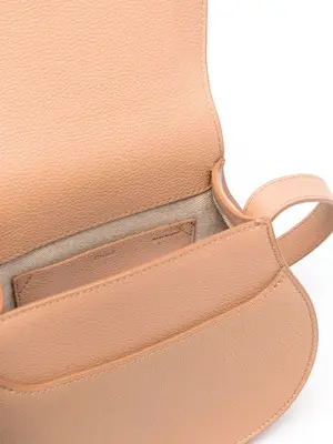 Chloé Marcie Small Leahter Saddle Bag - Multicolor