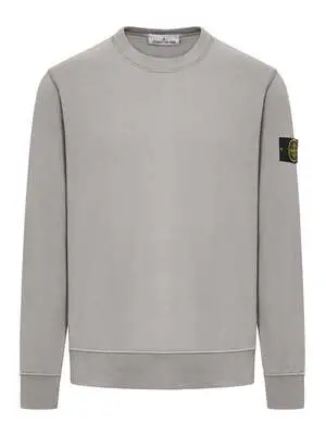 Stone Island Cotton Crew-neck Sweatshirt - Gray