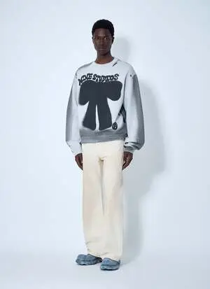 Acne Studios Sprayed Logo Sweatshirt